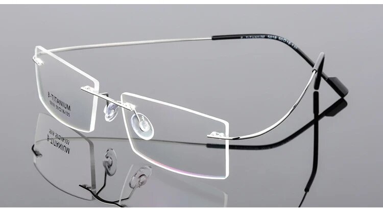 Оправа для очков SOPRETTY F5018 титановая Silver