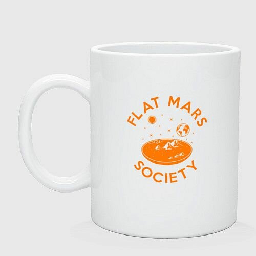Flat Mars Society Керамическая кружка