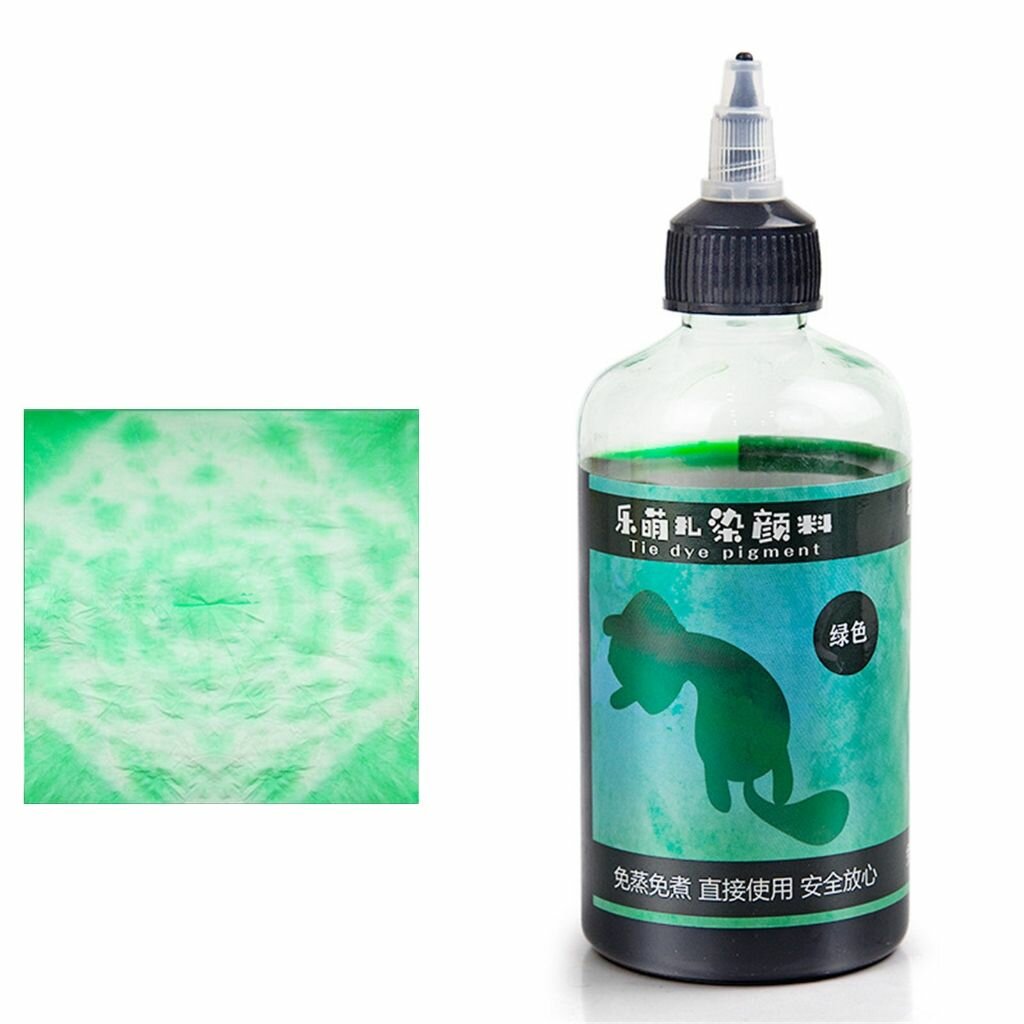 Краска для ткани Tie Dye, 250 мл/8,45 унций окрашивания одежды, сумки, цвет, взрослых и детей, ручная работа, ремесло