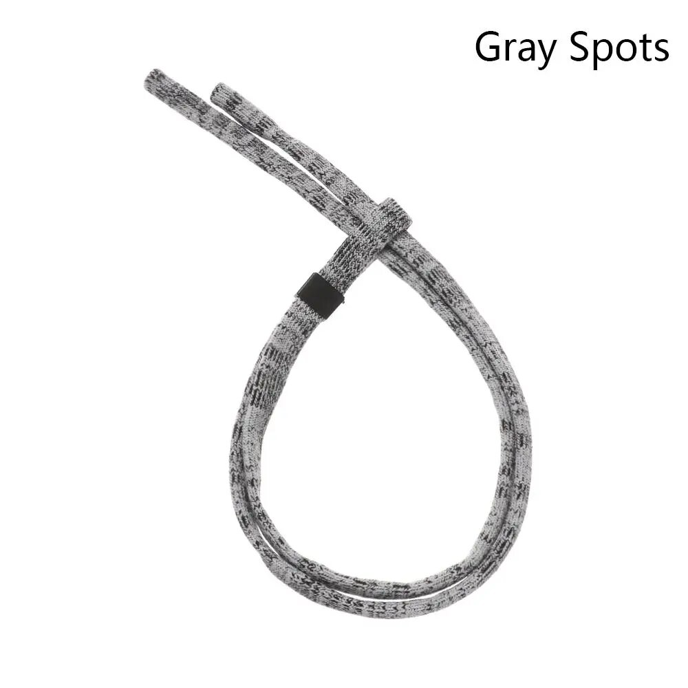 1 шт, новинка 2022, шнурки для спортивных очков на открытом воздухе, ремешок на Серый, gray spots