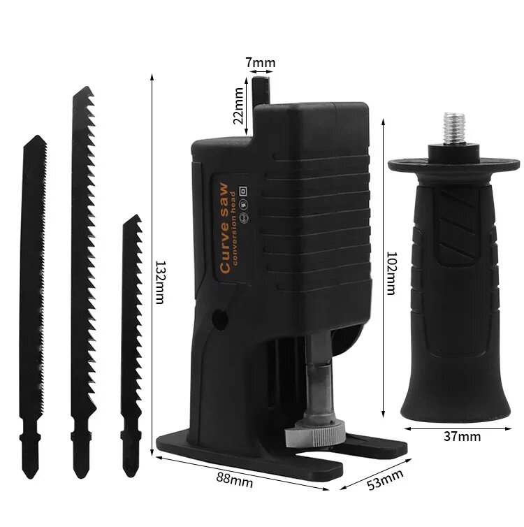 Адаптер для сабельной пилы для дрели