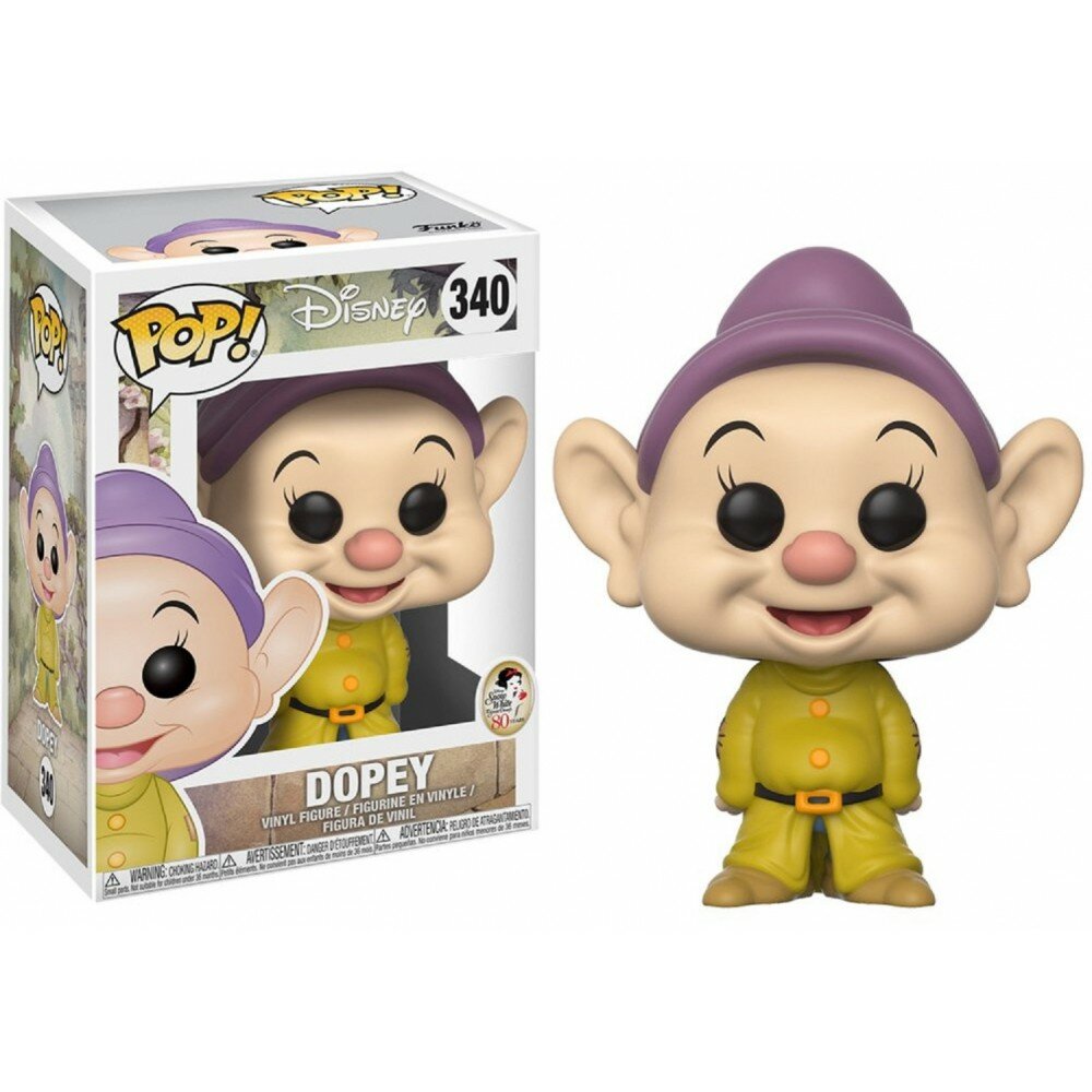Фигурка Funko POP! Snow White and the Seven Dwarfs (80 years) Dopey 21718