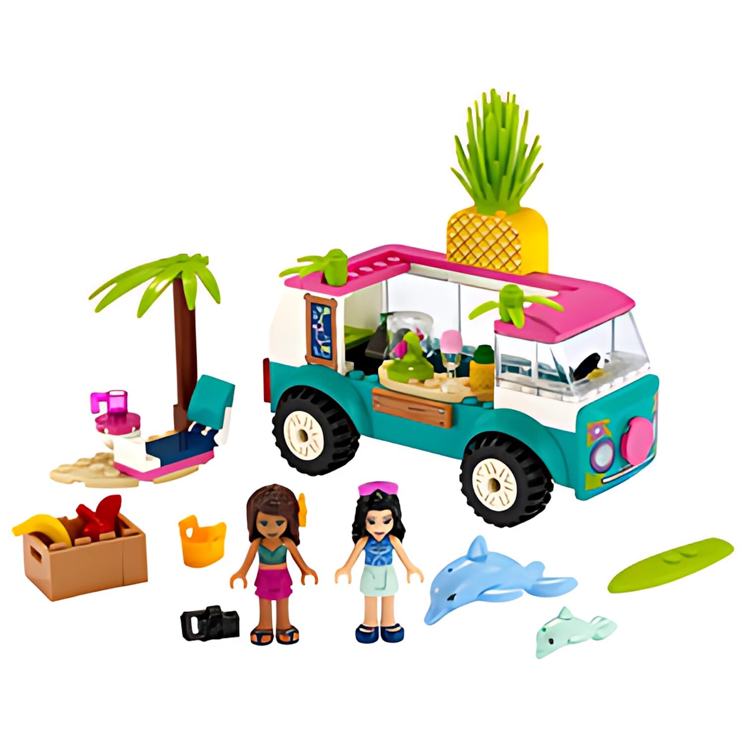 Конструктор LEGO Friends 41397 Фургон-бар для приготовления сока