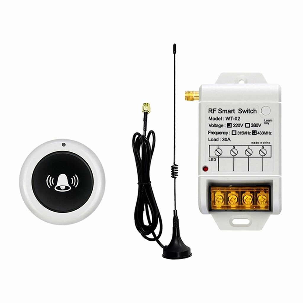 Умные выключатели 220В для умного дома, Белый и черный колокольчик