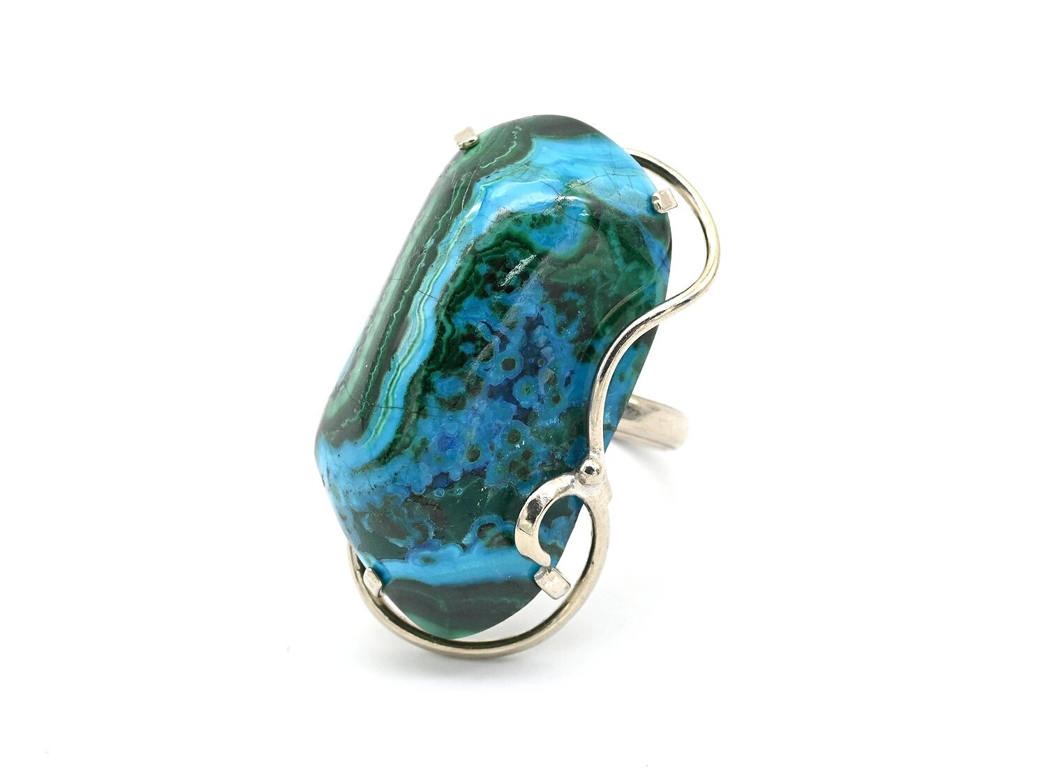 Кольцо, хризоколла