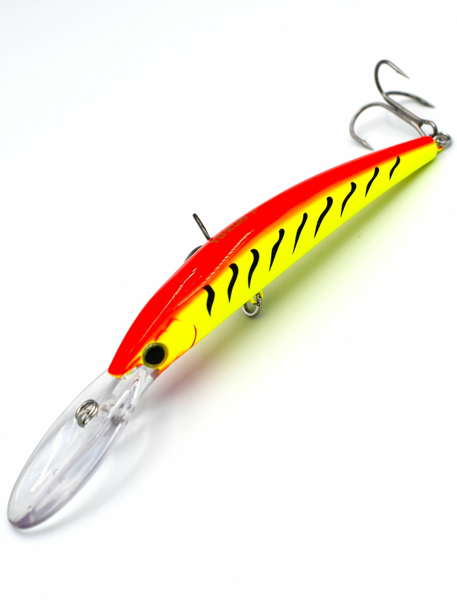 Воблер для троллинга Crystal minnow Deep diver 110(F) на щуку; судака