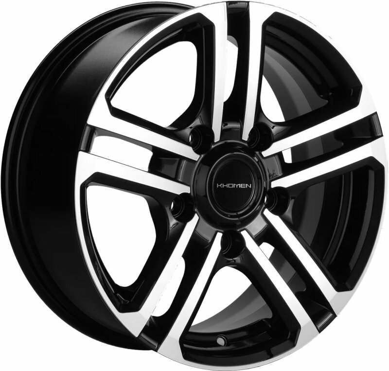 Диск Khomen Wheels KHW1602 6.5x16 5x139,7 ET40 Dia98.5 Black-FP