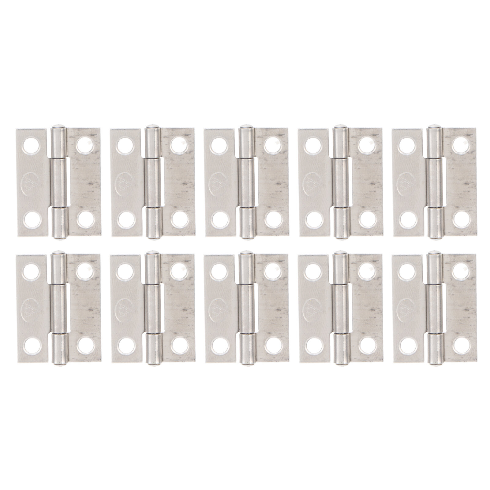 10 шт. 1 дюйм петли 304 из нержавеющей стали 4 отверстия складные задние петли для морских коробок дверь шкафа