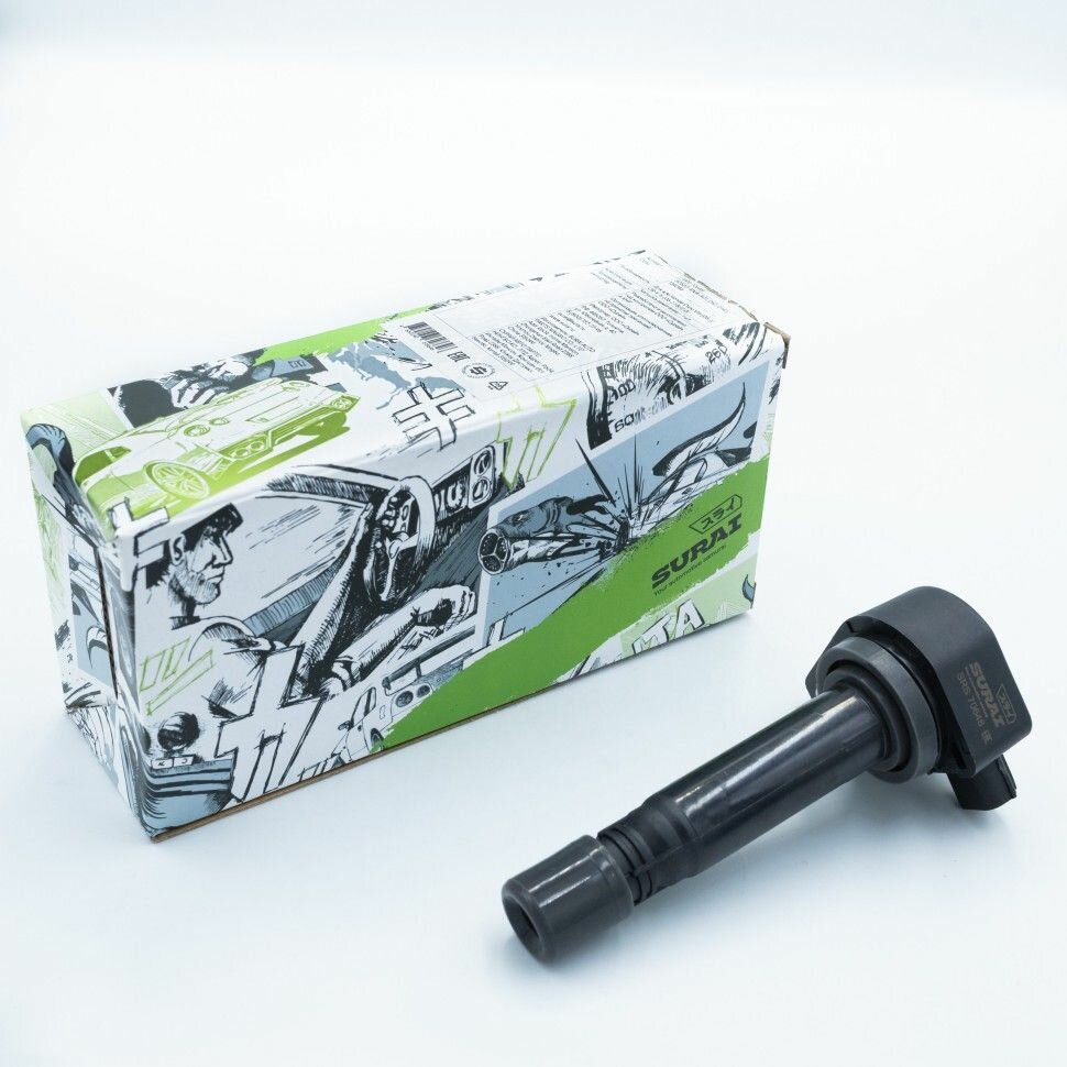 Катушка зажигания SURAI для Honda Civic 4D VIII, Cr-v RE, Stepwgn IV (SRS 70648, аналог 30520RNAA01)