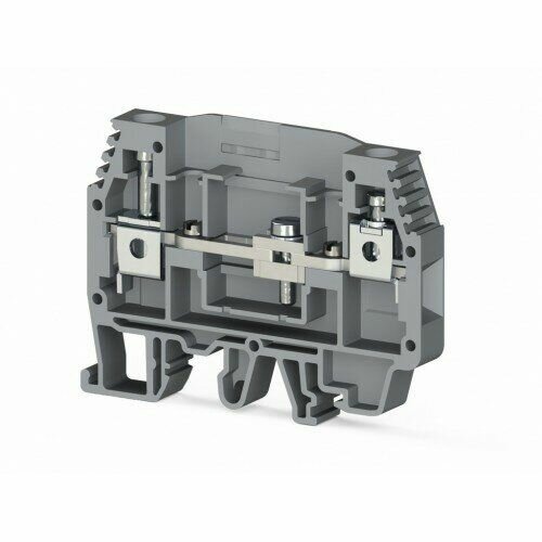 KLEMSAN 370590 Клеммник измерительный без тест. разъемов, 6мм. кв, (серый); WGO1