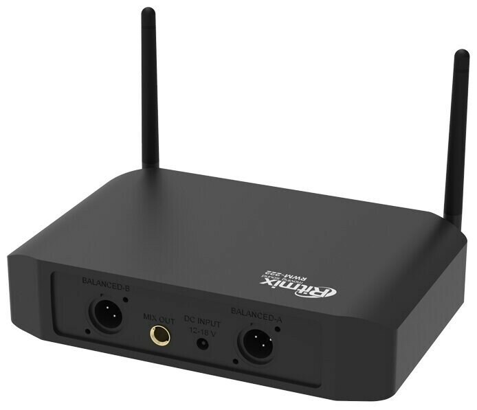 Микрофон Ritmix RWM-222 black