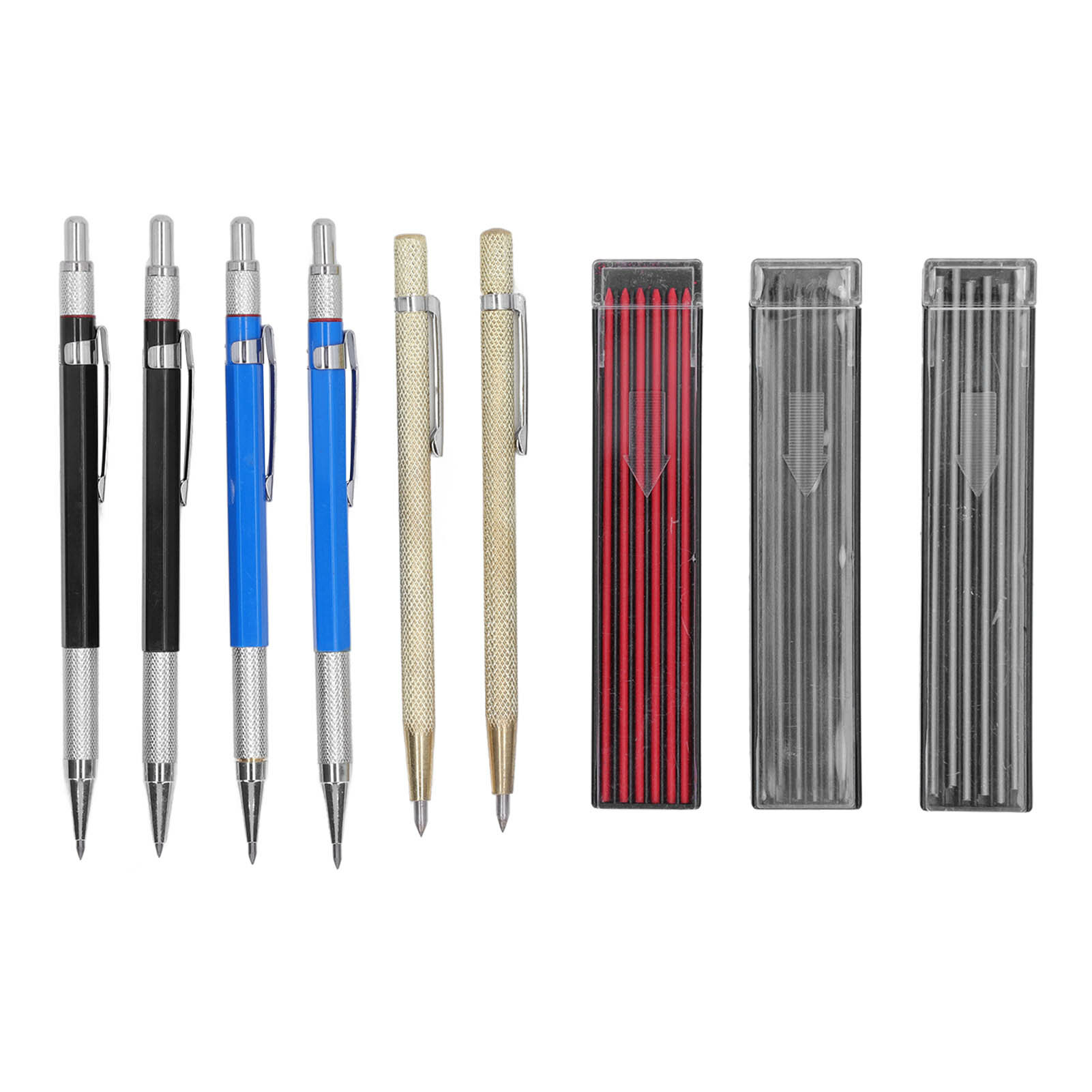 Комплект карандашей для плотника с 36 заправками