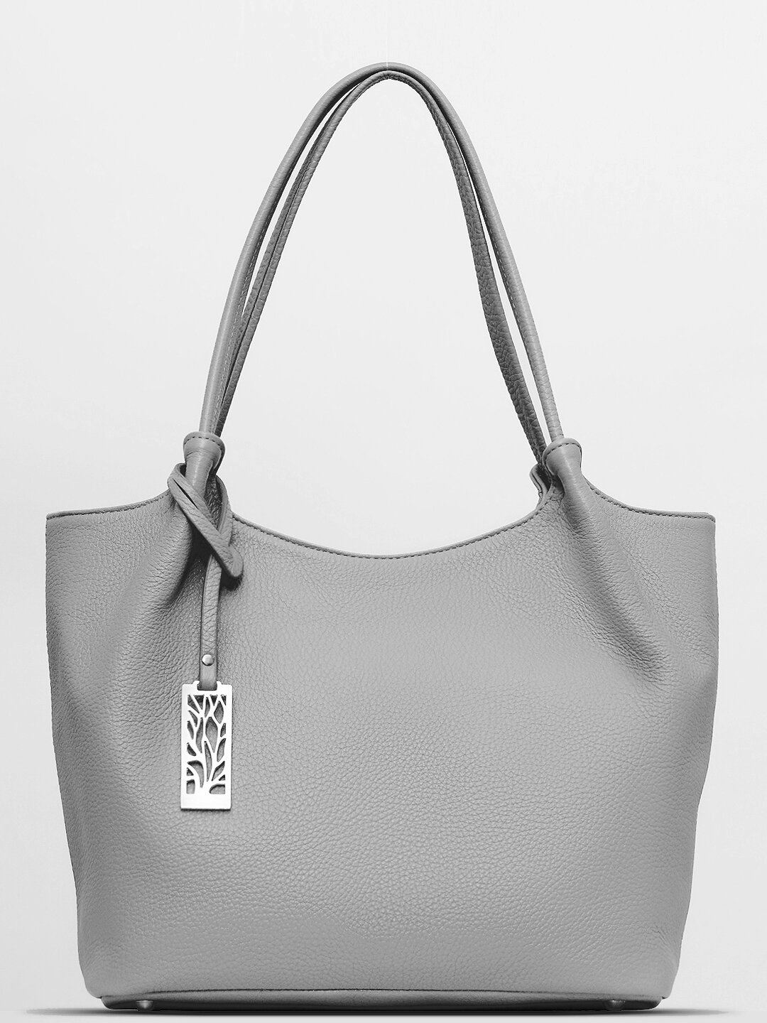 RICHET 2535LN 253 Серый (92347) зеленого цвета из натуральной кожи