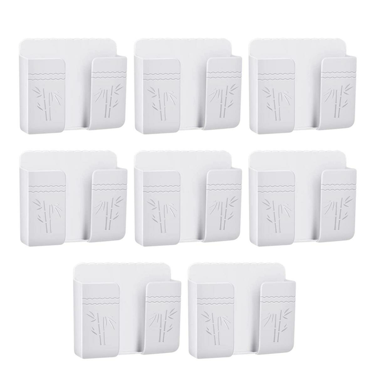 ZOROOM 8 шт. настенный держатель для мобильного телефона самоклеящиеся кронштейны для зарядки сотового телефона держател