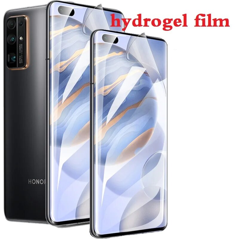 Для Honor 30i защита экрана Honor 30 30s Защитная пленка для Huawei Honor20 20 Lite 20Pro 30 i Гидрогелевая пленка не стекло