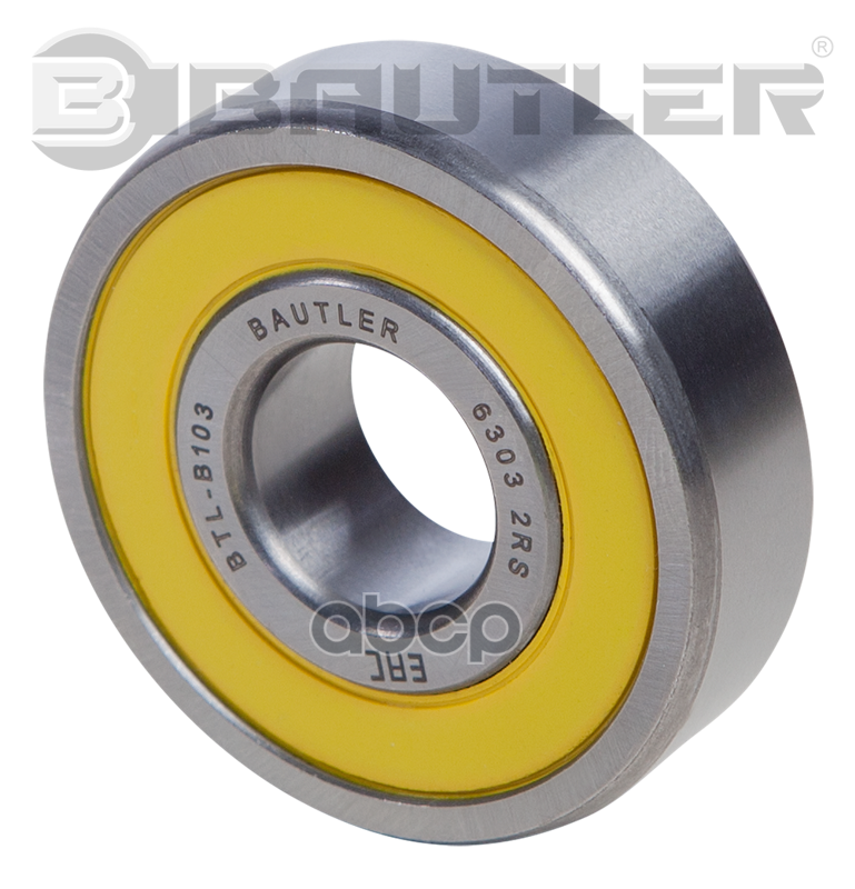 Подшипник генератора 2110 и мод с Inj дв BAUTLER большой 180303/6303 2RS BTL-B103 Bautler арт. BTL-B103