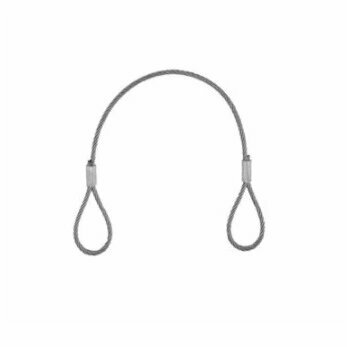 Крепление/фиксация света Eurolite Steel Rope(SC 400x3mm silver without quick link