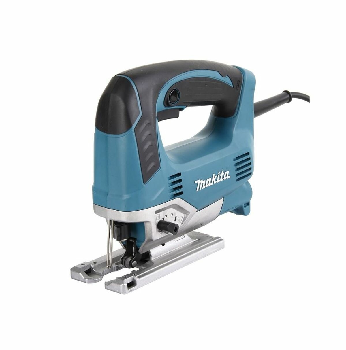 Электролобзик Makita JV0600K, мощность 650Вт, для дерева, стали, алюминия, кейс