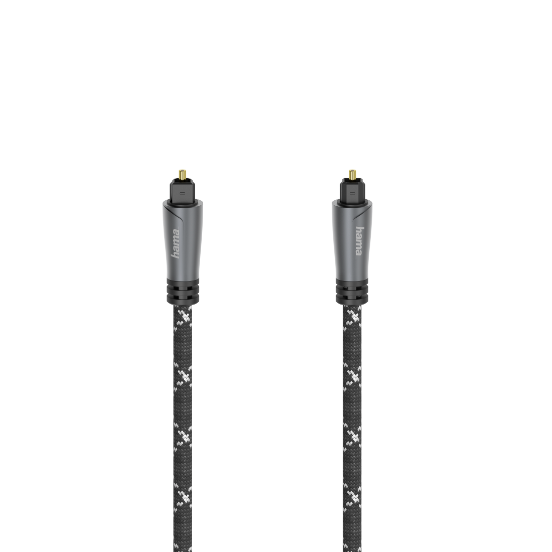 Оптический Цифровой Аудиокабель Hama, разъём Toslink (ODT, OPTICAL, /SPDIF), 3 м, чёрный.