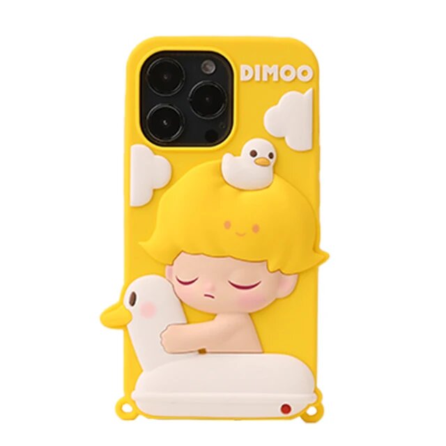 POP MART DIMOO Домашние животные отпуск серия чехол для iPhone