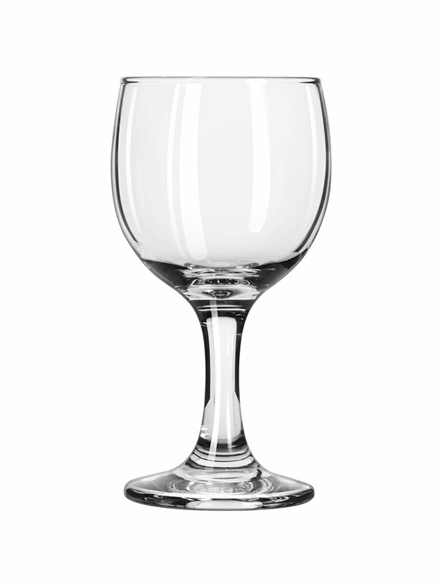 Бокал для вина "Эмбасси", бокал - 6 шт. 192 мл, H - 13.7 см, D - 6.5 см.