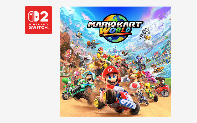 Mario Kart World (Nintendo Switch 2 - Цифровая версия) (EU) (Nintendo eShop (Game-EU); Регион активации Европа)