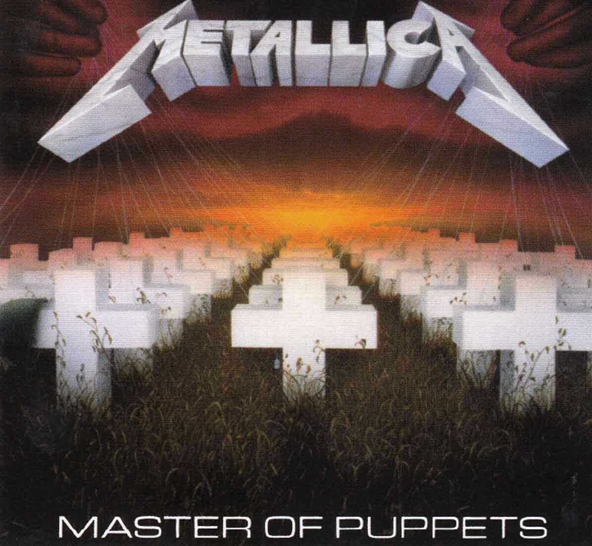 Metallica - 1986 "Master Of Puppets" Музыкальный CD диск
