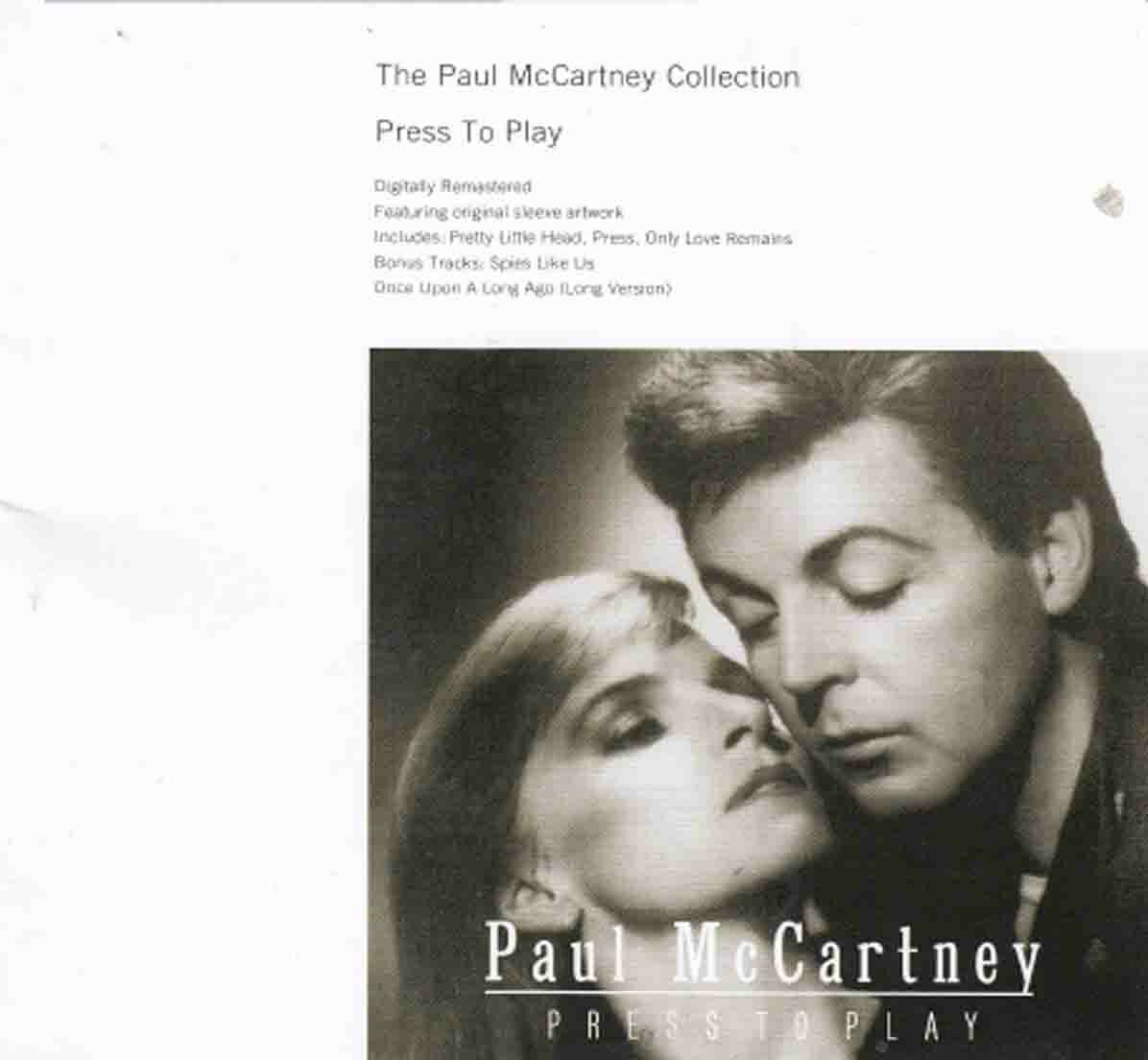 McCartney Paul - Press to Play / CD диск