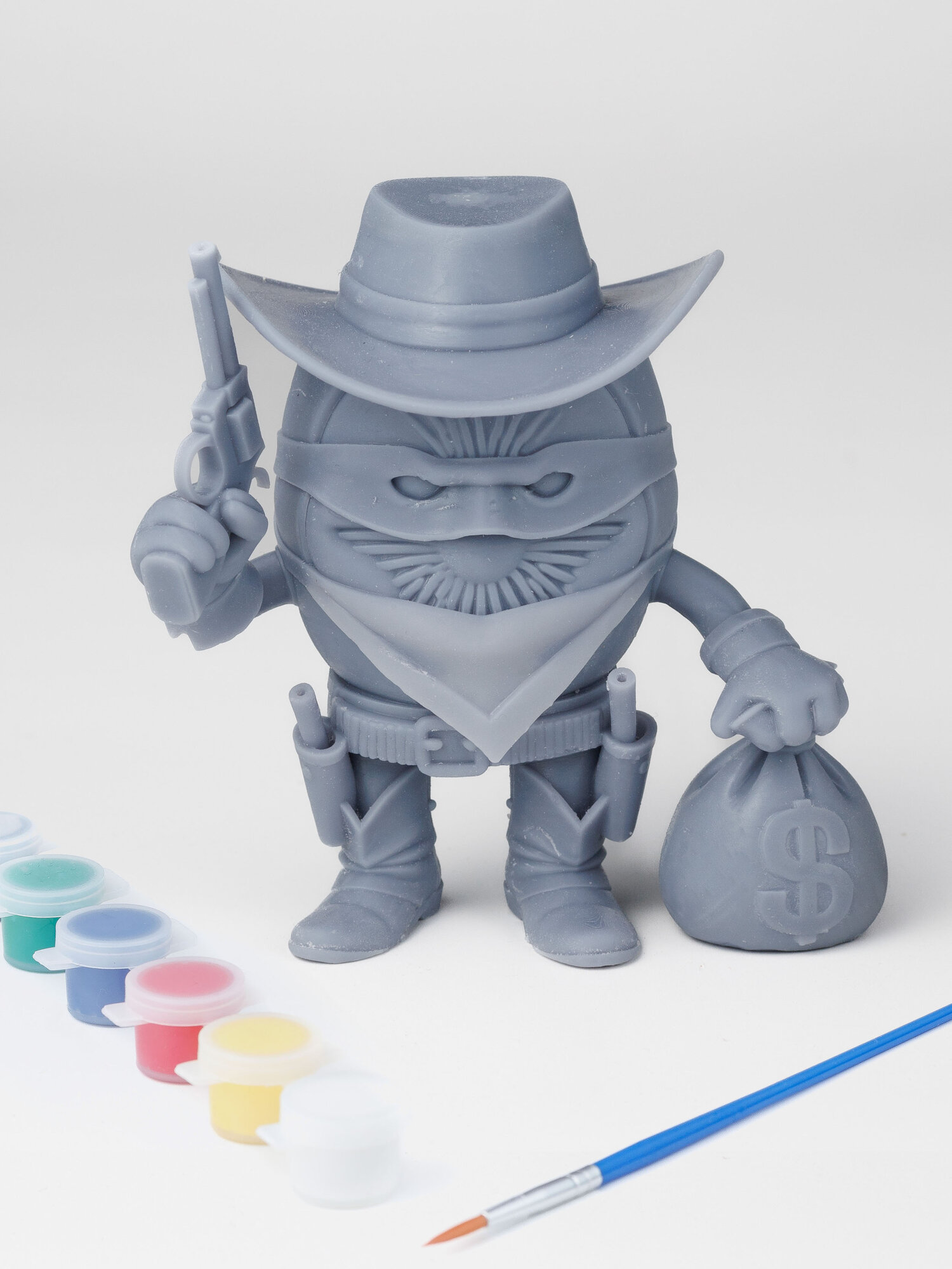 Кивитто Бондито раскраска/ Kiwitto Banditto фигурка из мема Brainrot