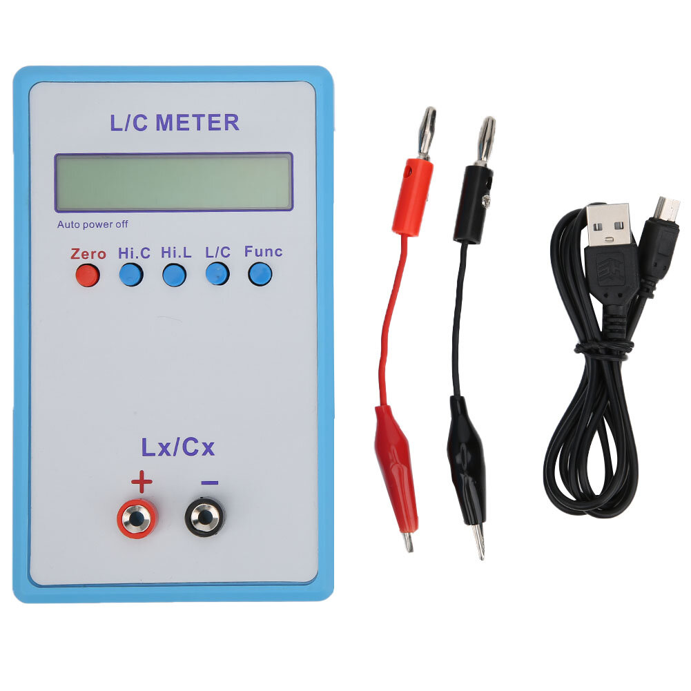Индуктивность емкости измеритель портативная портация L C Meter Electric ABS Multimeter LC -200A