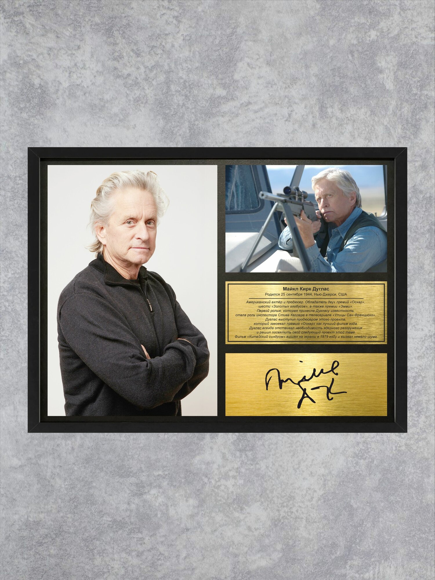 Майкл Дуглас интерьерная картина