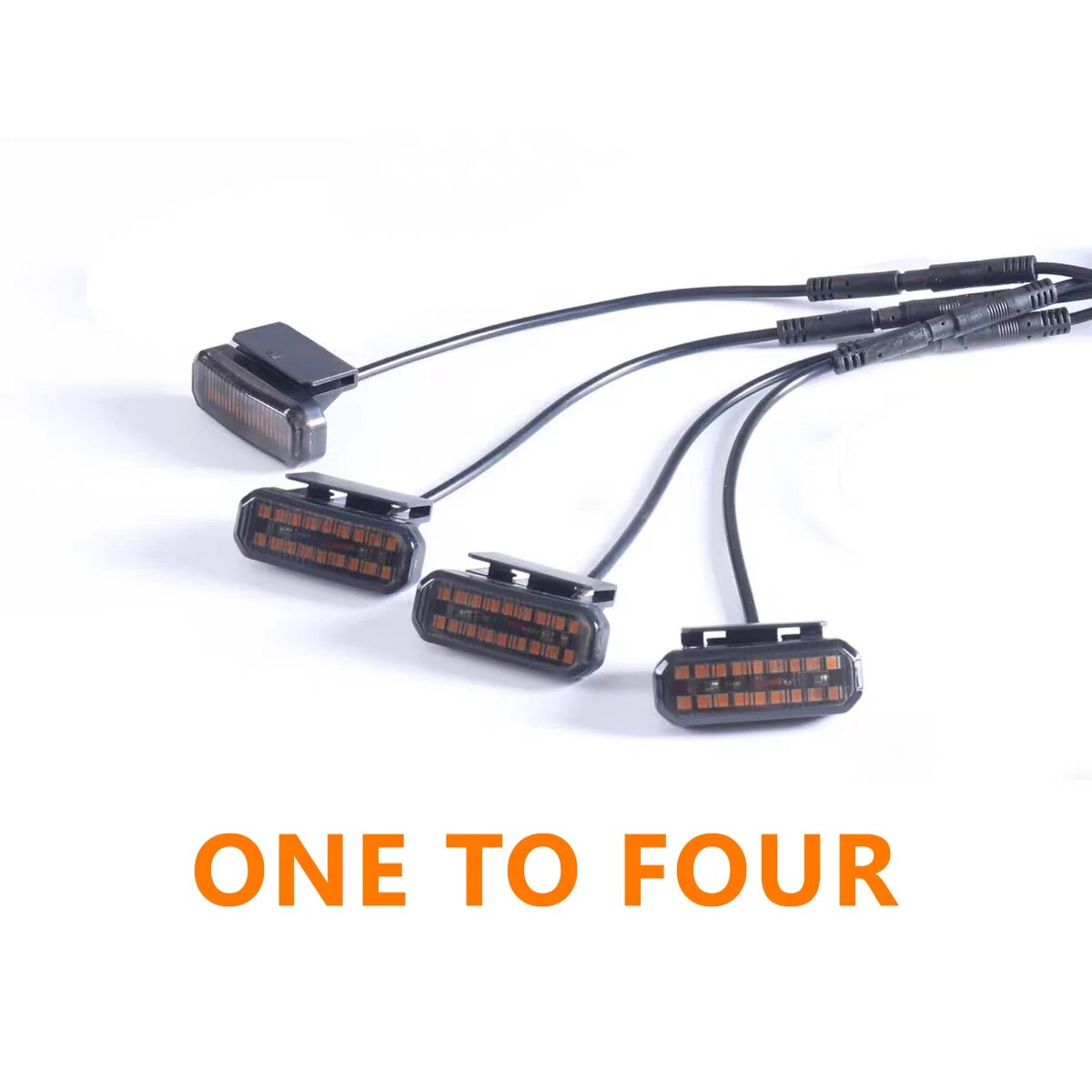 Для Toyota Tundra Raptor/TRD DRL/фара дальнего/позиционирования 2022-2025 гг, 1 to 4, yellow