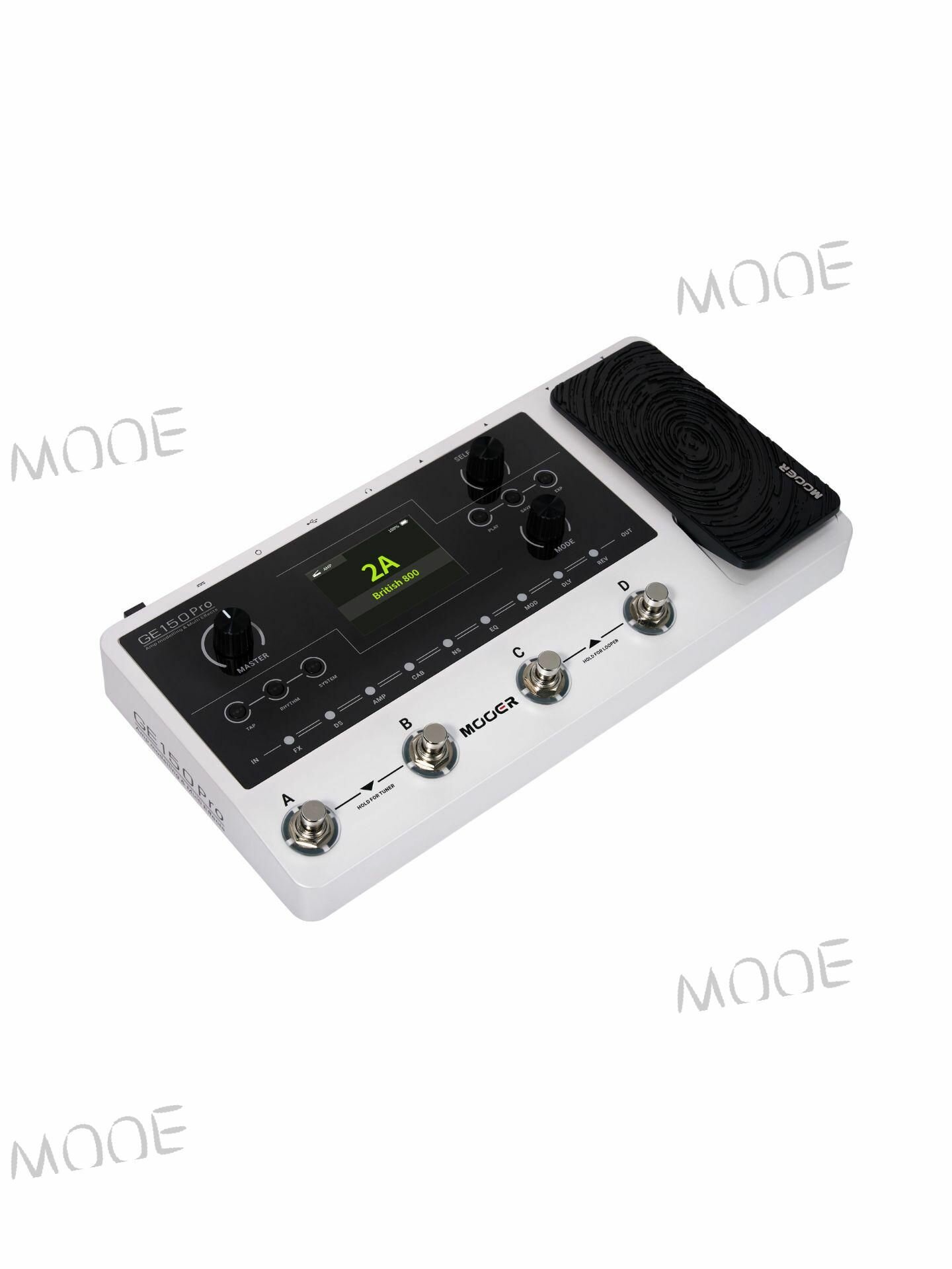 Mooer GE150 PRO Modeling управление гитарным усилителем — фото 1