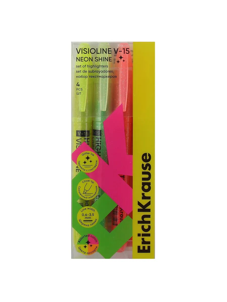 Набор перманентных маркеров 4 шт 06-35 мм