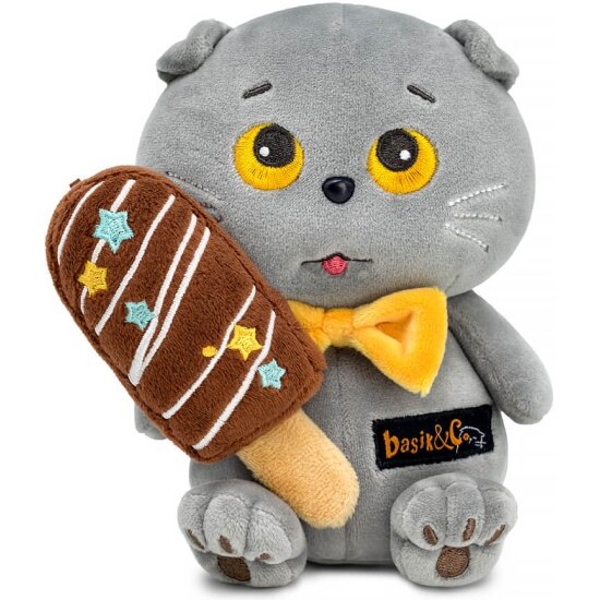 Мягкая игрушка Budi Basa Кот Басик Эскимо 16 см