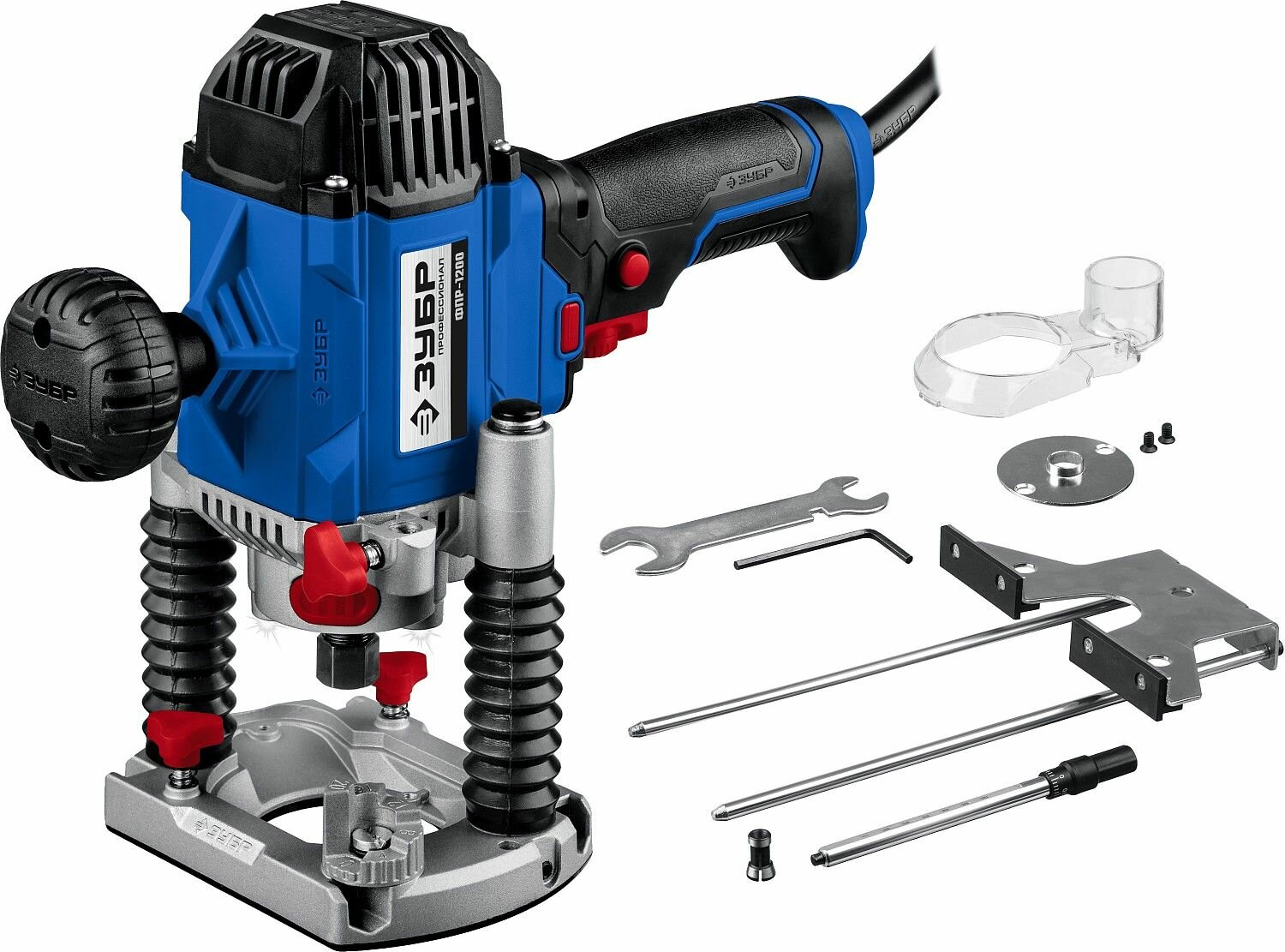 Универсальный фрезер ЗУБР, 1200 Вт, 50 мм, профессиональный, 50 мм ФПР-1200