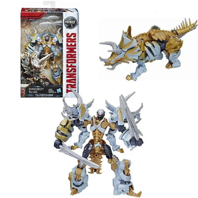 Трансформеры Hasbro Игрушка Transformers The Last Knight Deluxe Class Dinobot Slug
