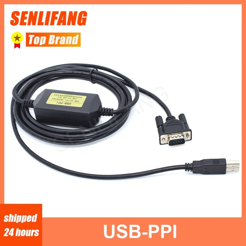 Кабель для планшетов PLC S7 200 USB PPI, кабель PLC, Кабель для программирования PLC, ПК, USB, адаптер RS485