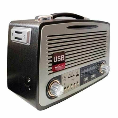 Радиоприемник в ретро стиле Kemai 1700 чёрный