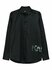 Рубашка Karl Lagerfeld, размер 38, черный