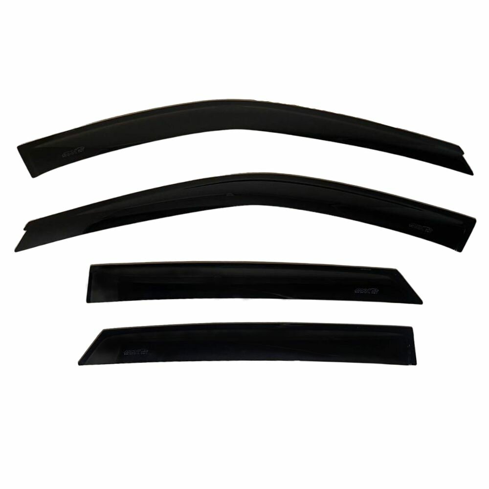 Дефлектор двери (ветровики) (XL - Широкие) для Lada Granta / Гранта SD (седан)