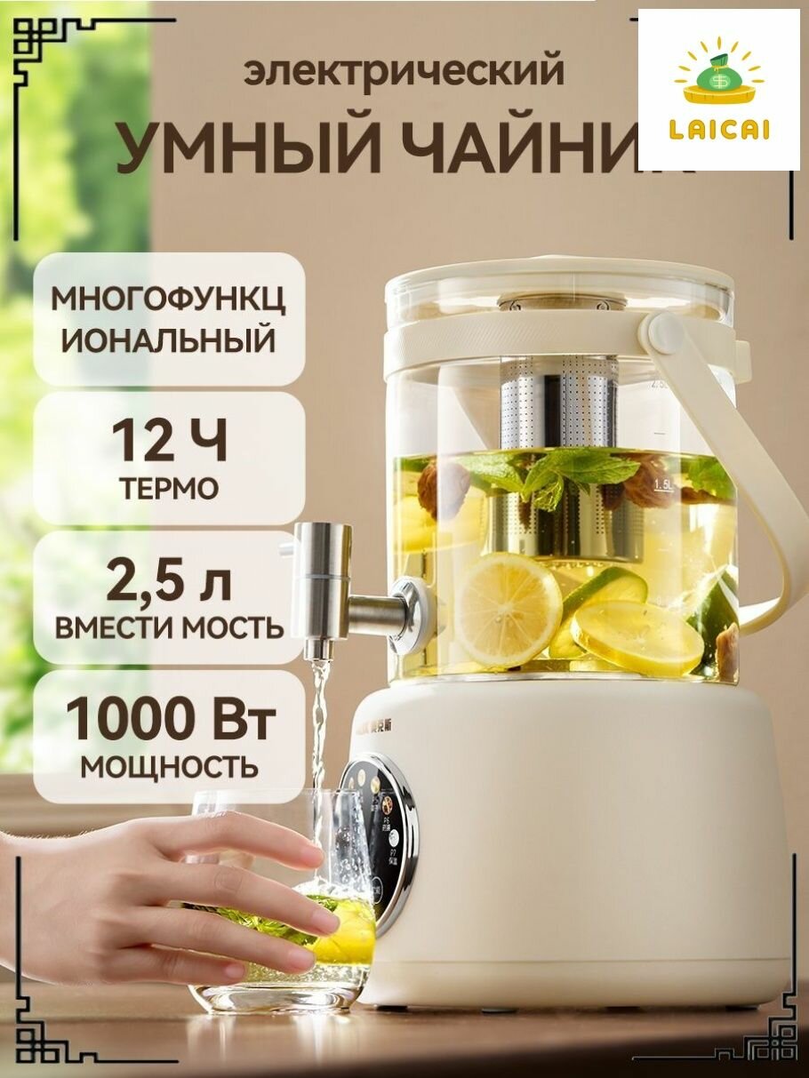 Электрический чайник 2,5Л, Термопот электрический