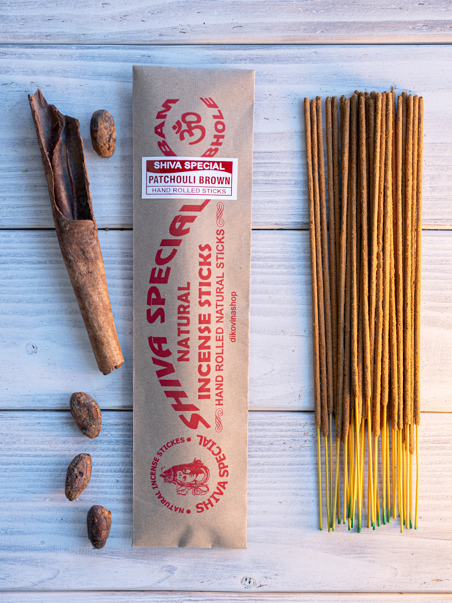 PATCHOULI BROWN индийские благовония-палочки (Shiva Special)