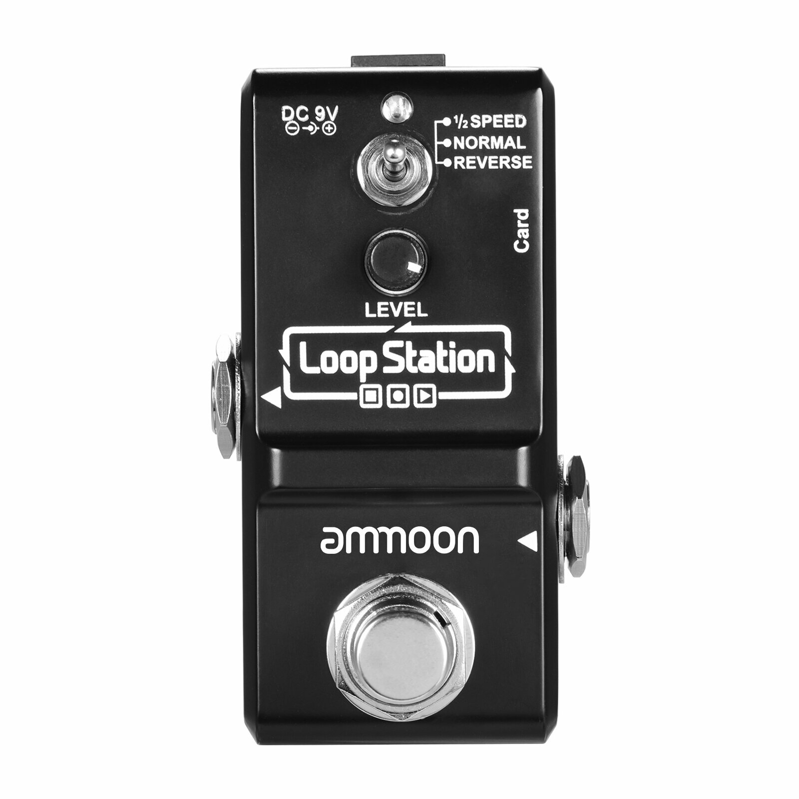 Ammoon Loop Station Mini Guitar Looper Педаль эффектов 10 минут Время записи 3