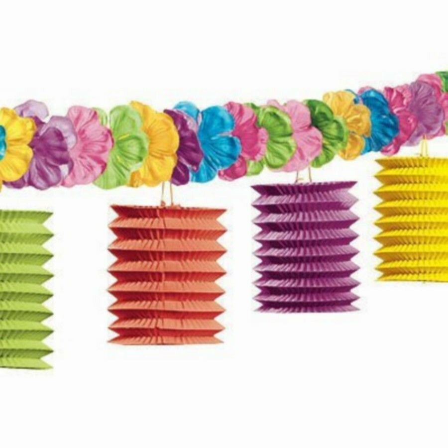 Гирлянда Фонарики Гибискус 3,04м