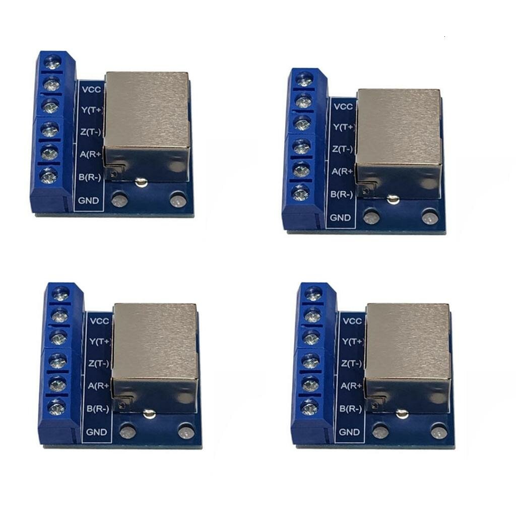 RJ45 Плата с разъемами RS422/RS485