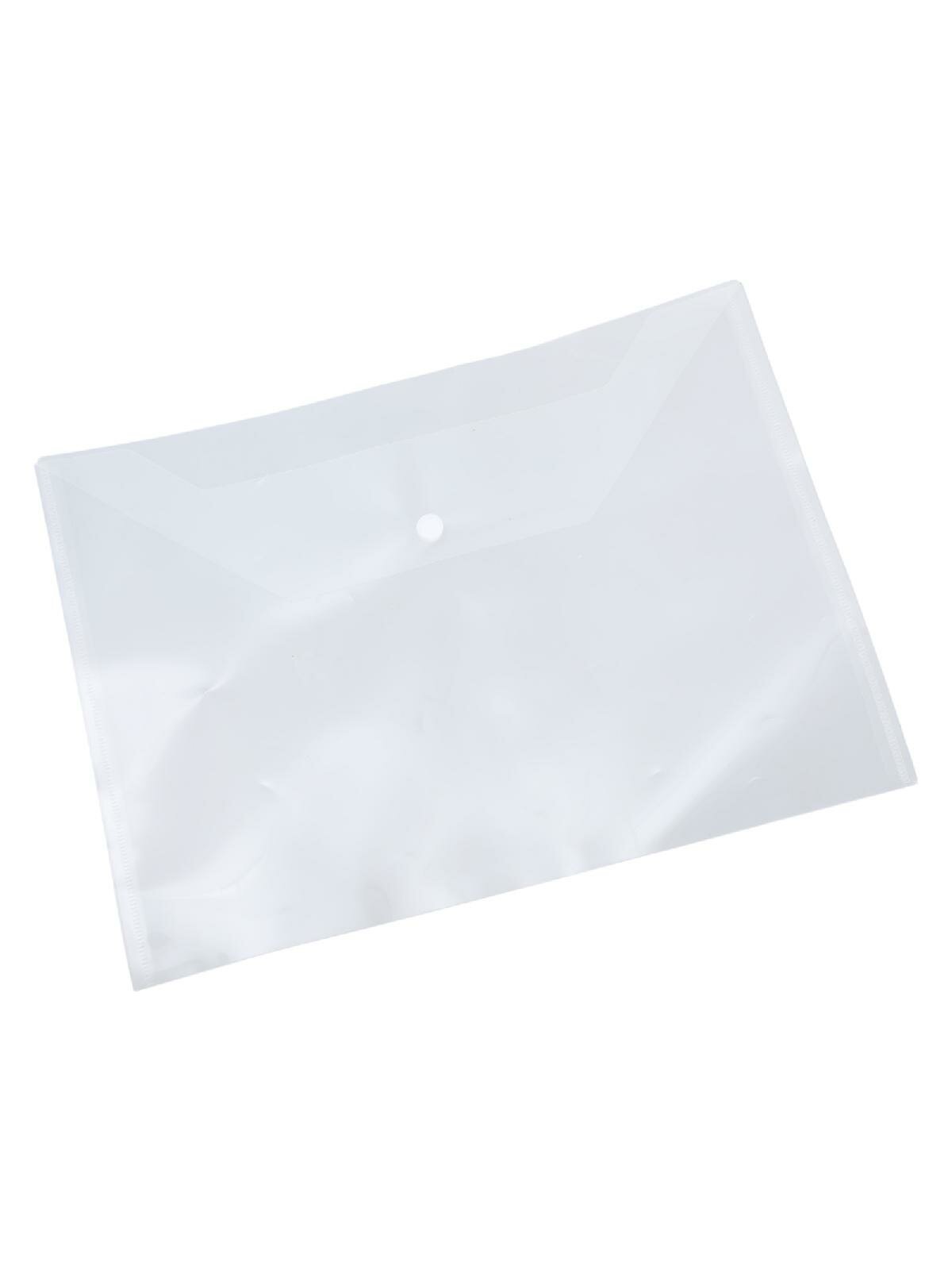 Письмо Размер Файла Кошелек На Пуговице Водонепроницаемость Папку Удерживайте 150 Листов