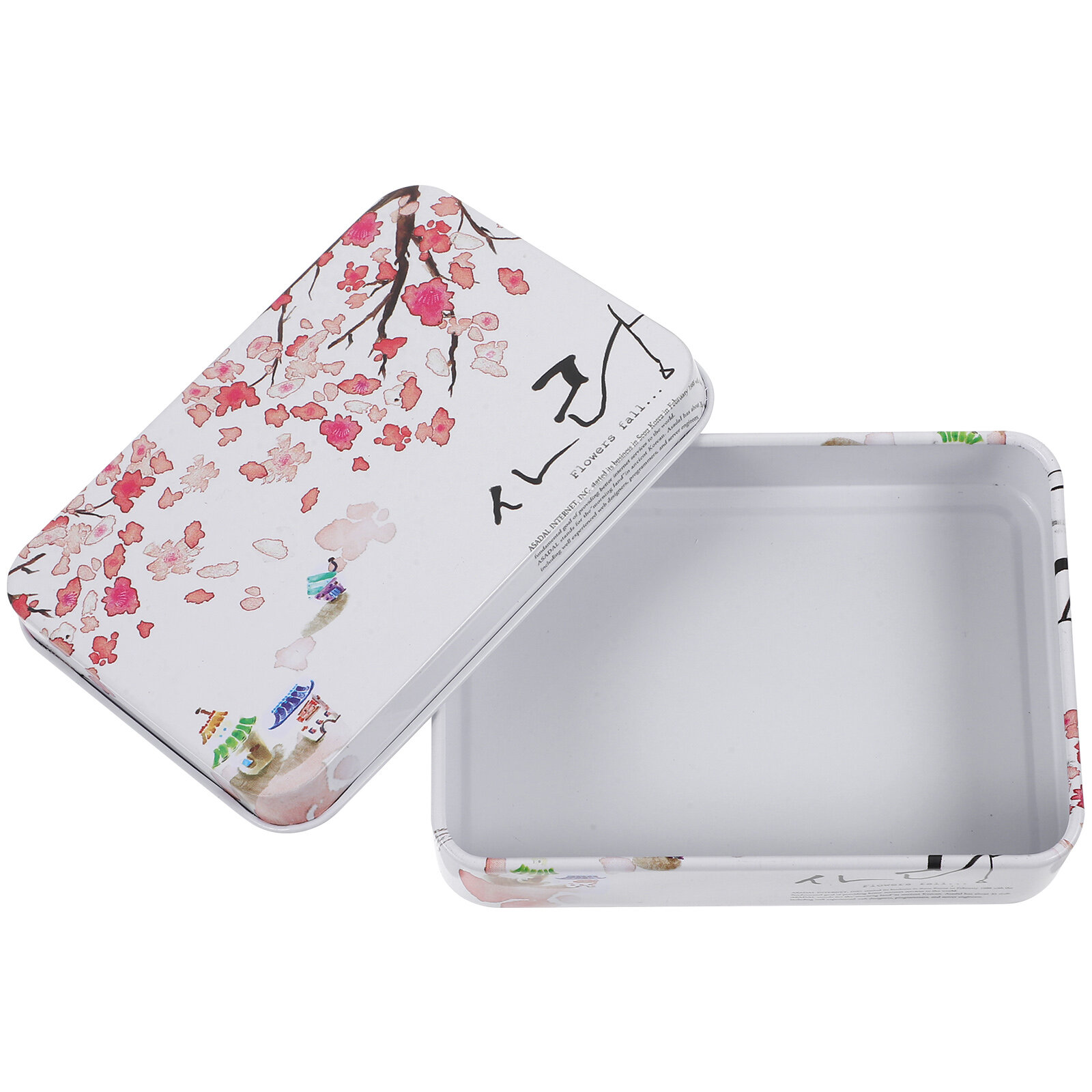 Шкатулка Для Хранения Ювелирных Изделий, Из Жести, С Крышкой, 1 Упак.