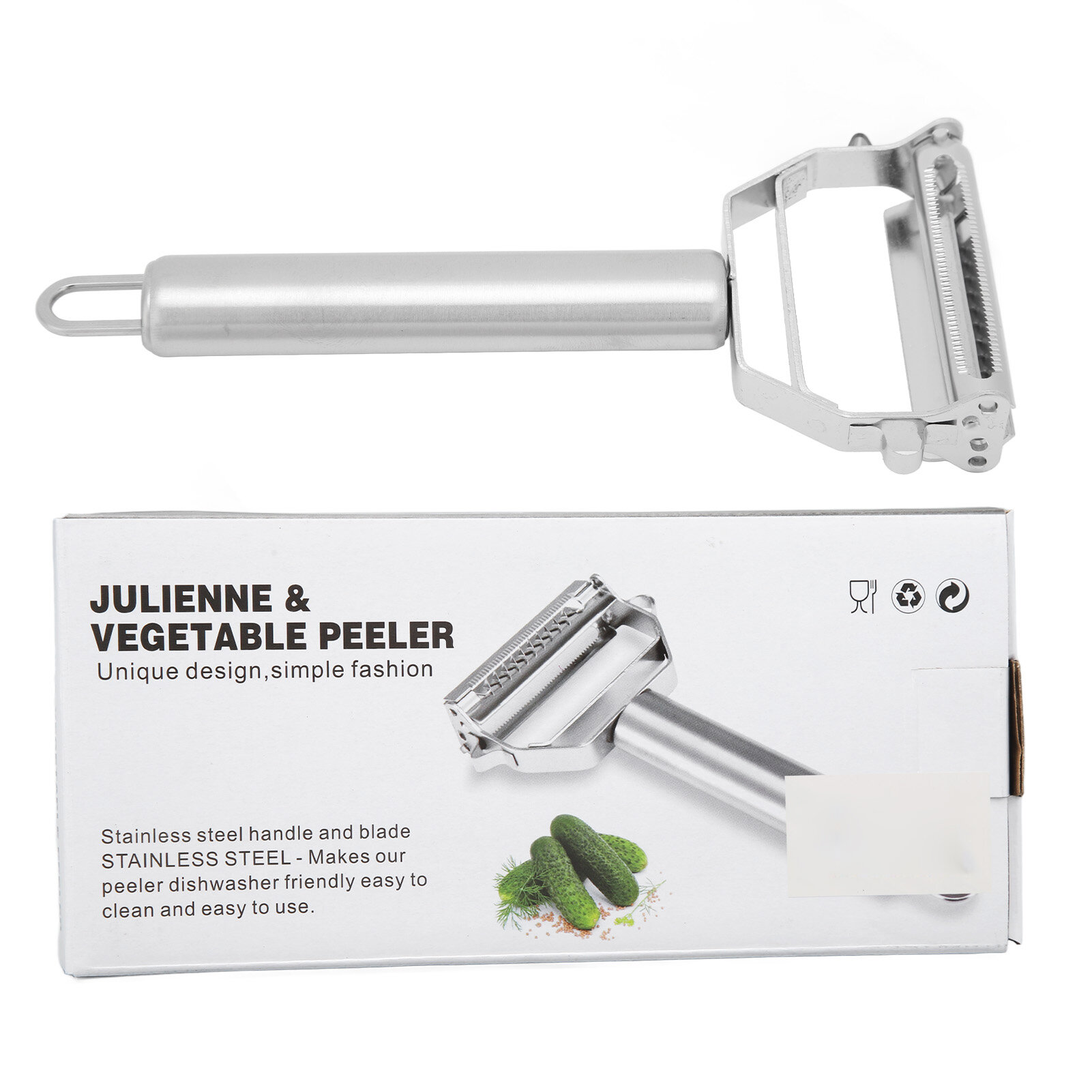 Тёрка-пилер Peeler Grater 2 в 1 из нержавеющей стали для моркови, картофеля, лука и имбиря