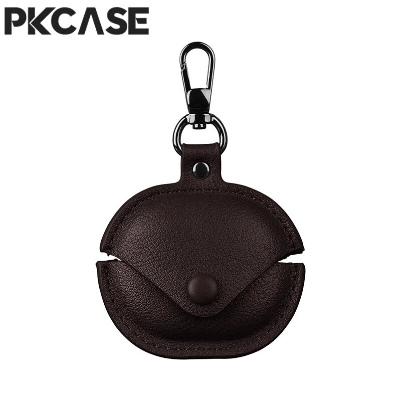 PKCASE противоударный кожаный чехол для наушников для Redmi Buds 6 5 4 Pro брелок Bluetooth чехол для наушников для Redmi Buds 6 4 Lite